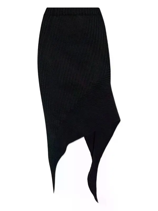 Issey Miyake Asymmetrical Mini Skirt