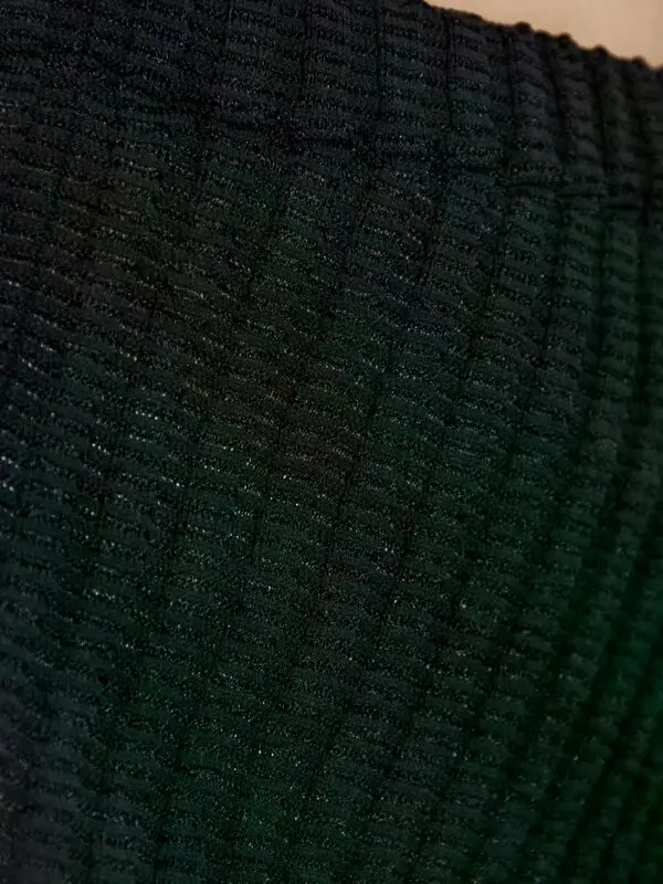 Issey Miyake Asymmetrical Mini Skirt