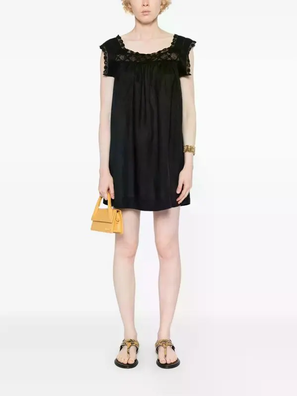 DÔEN Almadia Lace-trim Dress