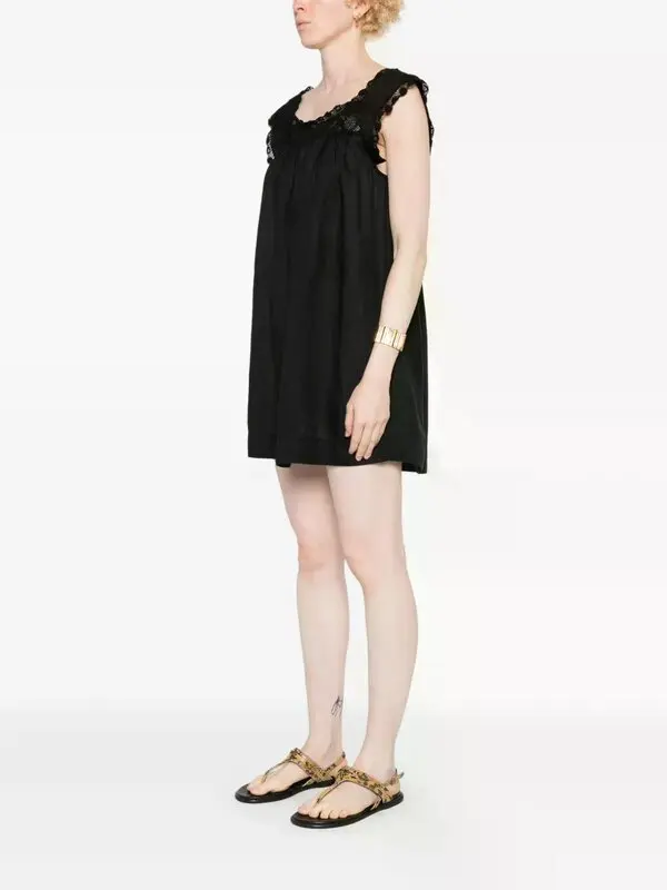 DÔEN Almadia Lace-trim Dress