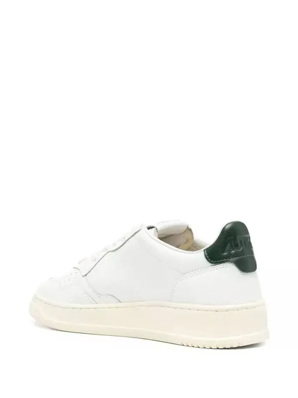 AUTRY Medalist Leather Sneakers - White