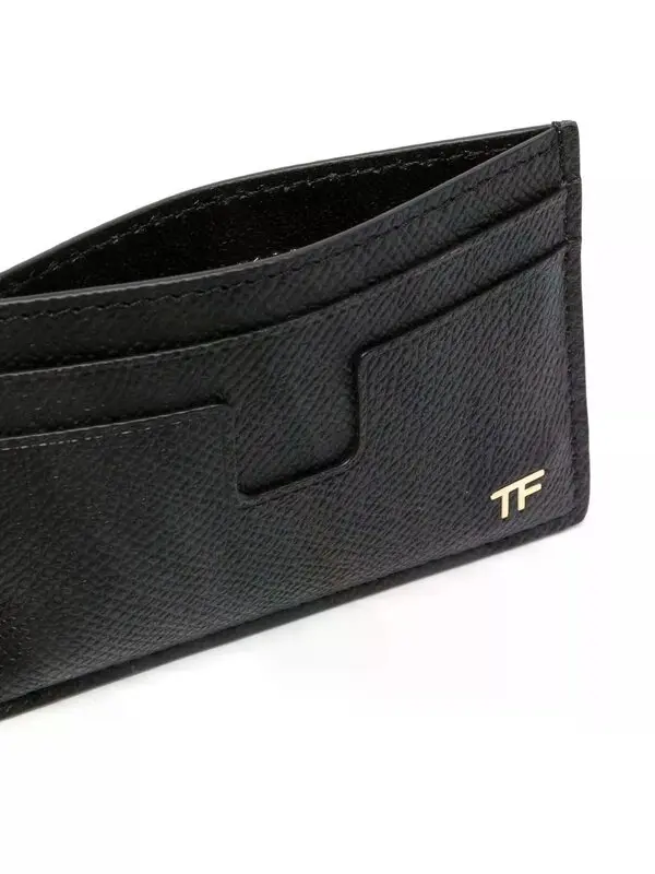 TOM FORD Small Grained-leather Card Holder