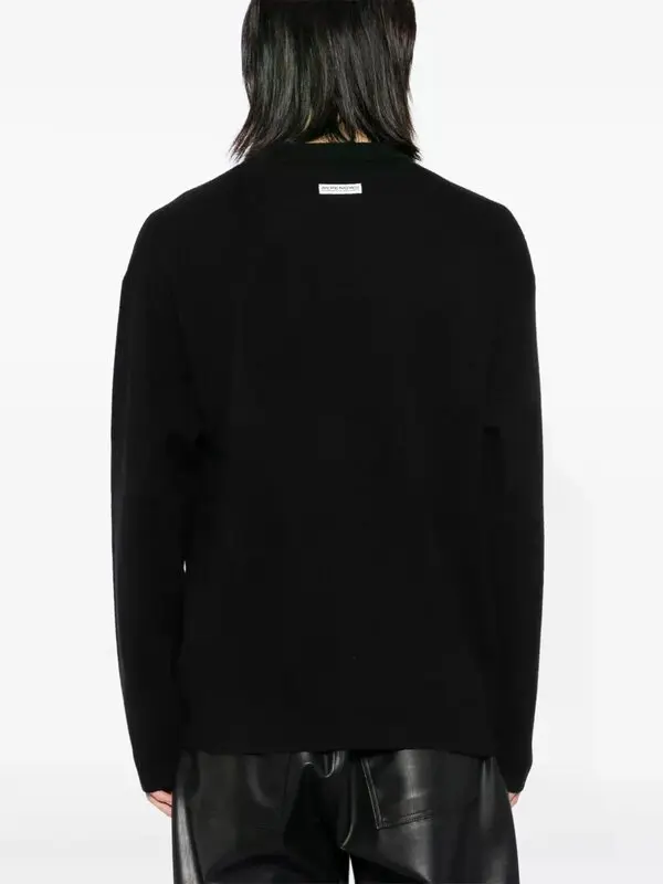 AAPE BY *A BATHING APE Moonface Logo Jumper - Black
