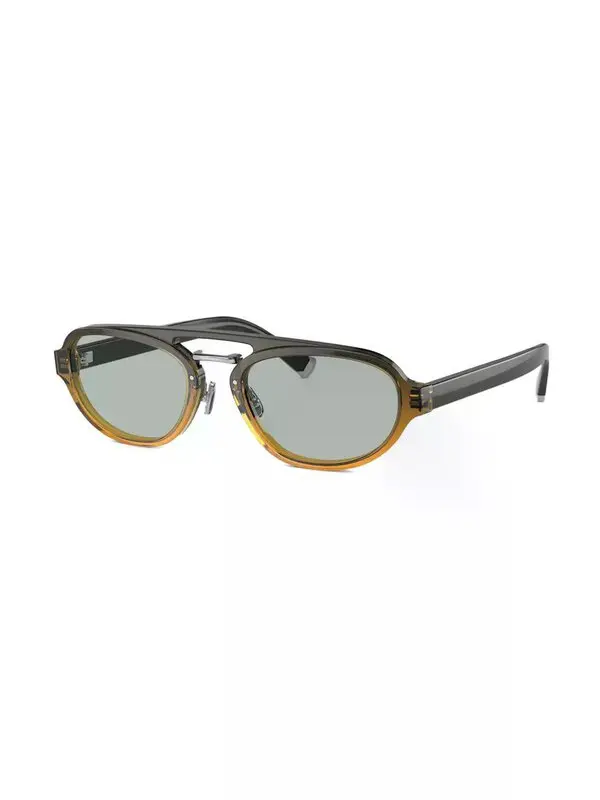 Brunello Cucinelli Oval Frame Sunglasses