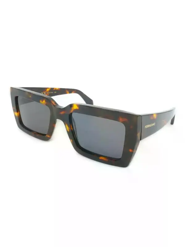 FERRAGAMO Rectangle-frame Sunglasses