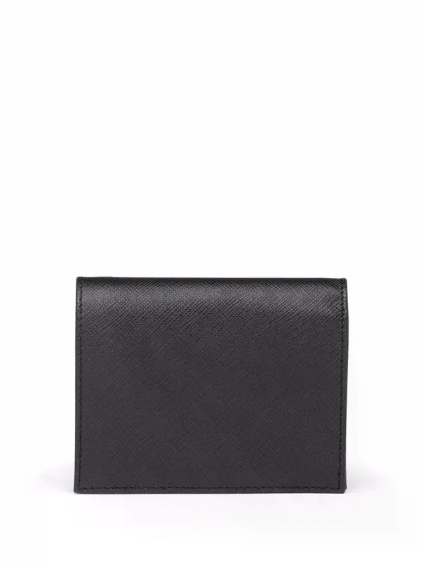 Prada Small Saffiano Leather Wallet - Black