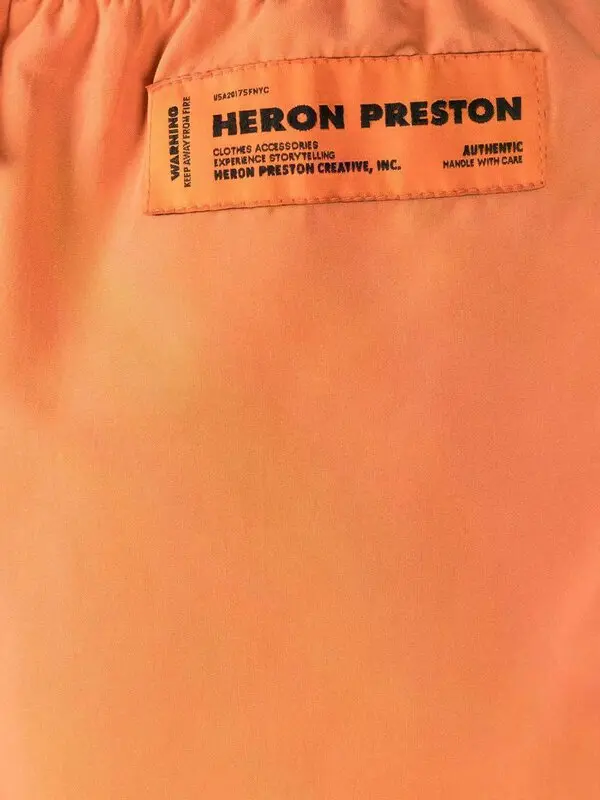 Heron Preston Logo-patch Swim Shorts