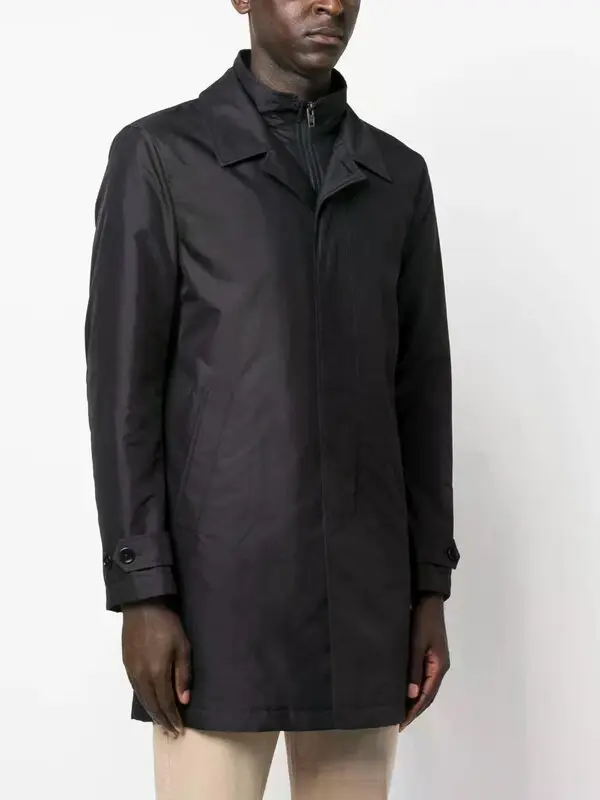 FAY Padded Raincoat - Blue
