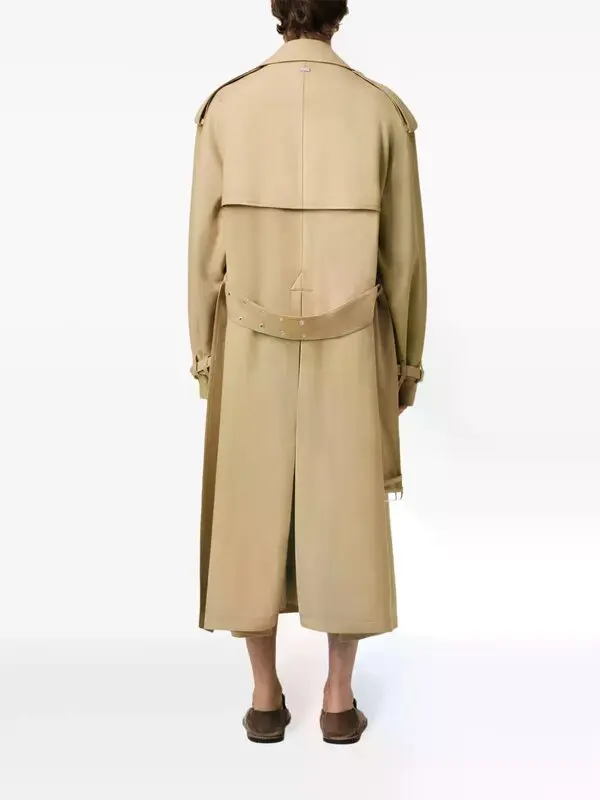 AMI Paris Virgin Wool Trench Coat
