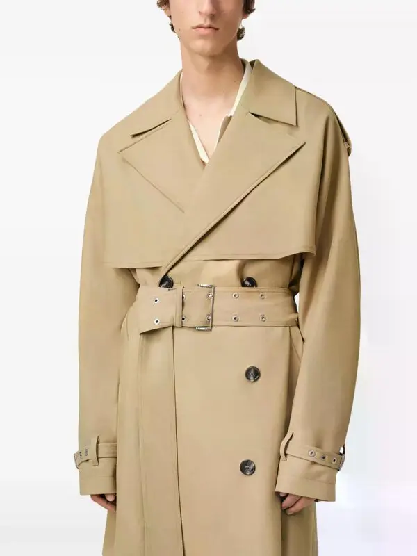 AMI Paris Virgin Wool Trench Coat