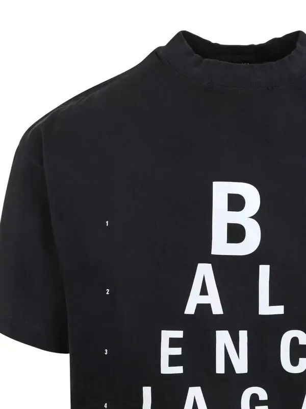 Balenciaga Logo-print T-shirt - Black