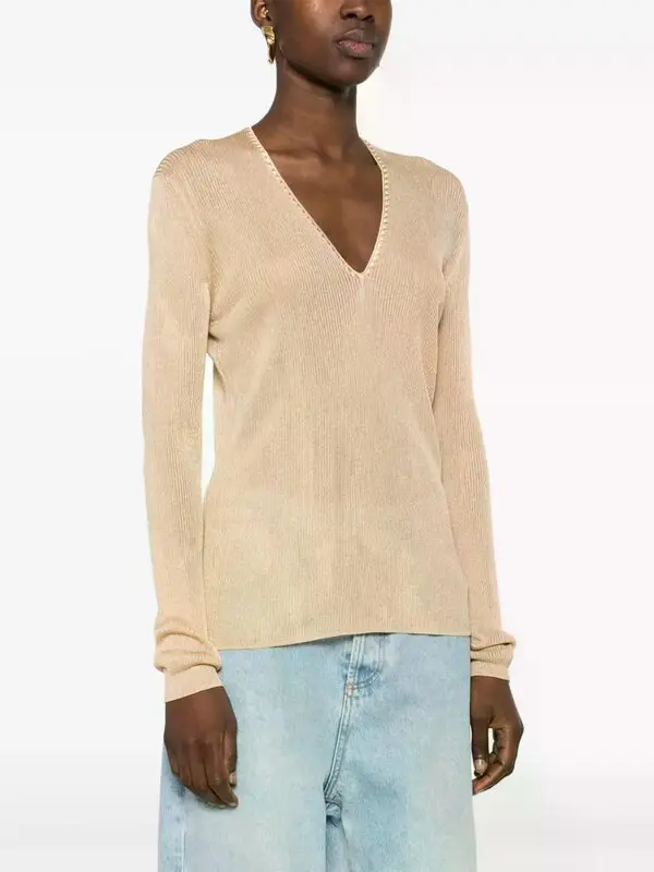 TOM FORD Ribbed V-neck Jumper