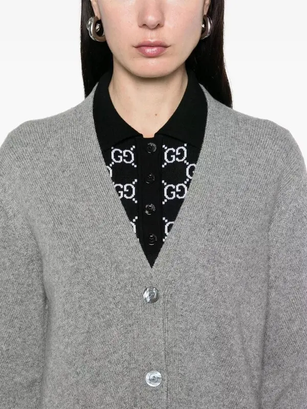 Gucci Web-stripe Cardigan