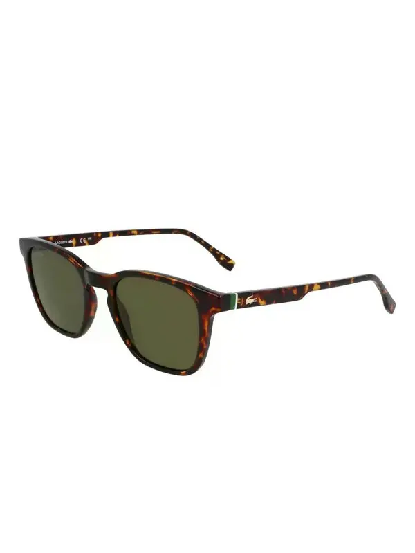 Lacoste Logo-print Sunglasses - Brown