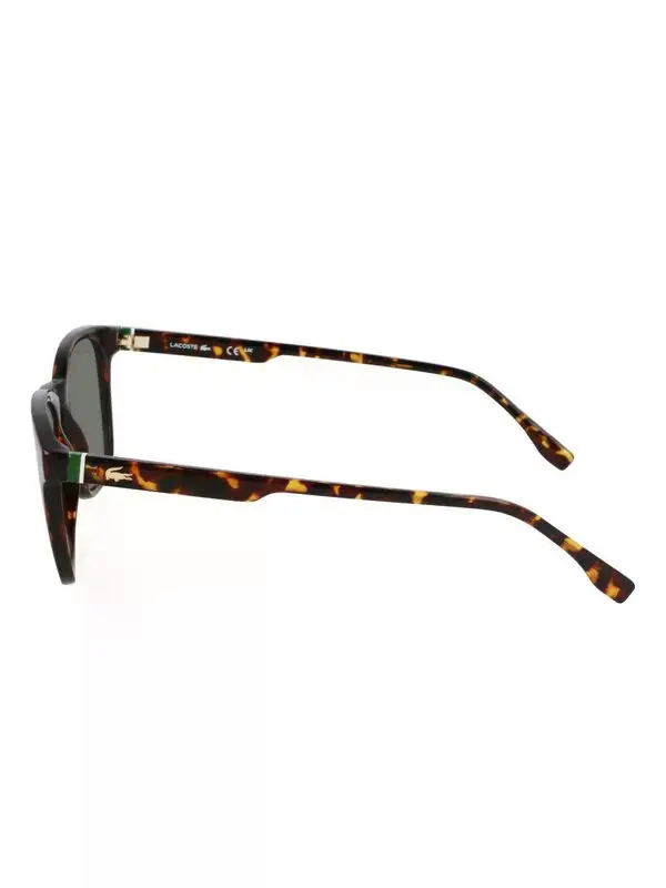 Lacoste Logo-print Sunglasses - Brown
