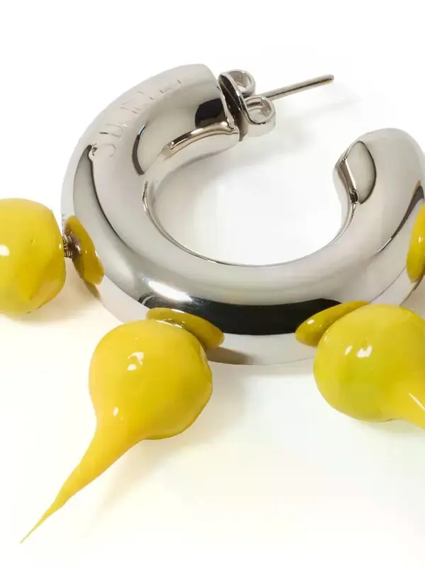Sunnei Small Spike Hoop Earrings