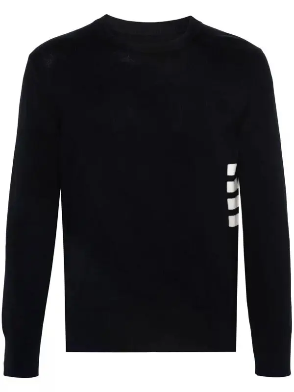 Thom Browne 4-bar Cotton Jumper