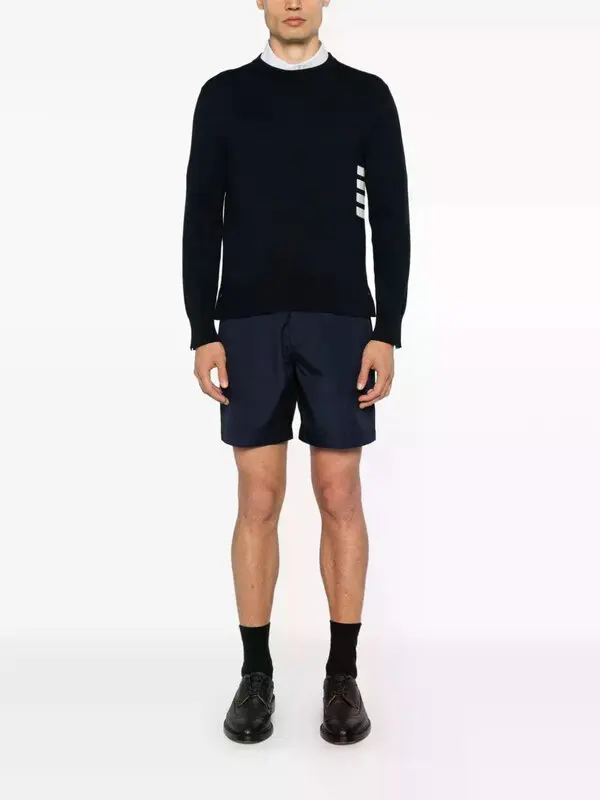 Thom Browne 4-bar Cotton Jumper