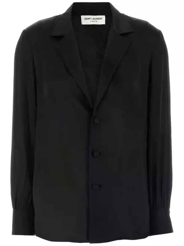 Saint Laurent Silk Satin Shirt