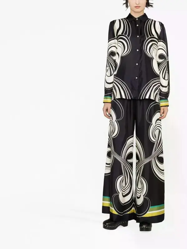 La DoubleJ Placée Wide-leg Trousers