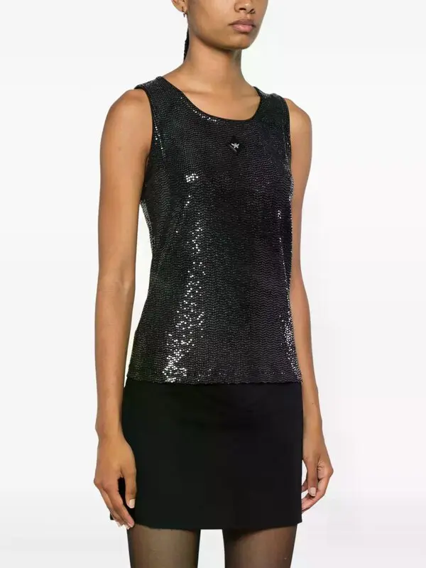 Mcm Logo-patch Tank Top