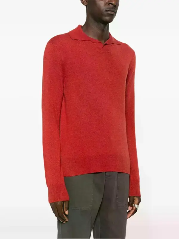 D4.0 Cashmere Knit Sweater - Red