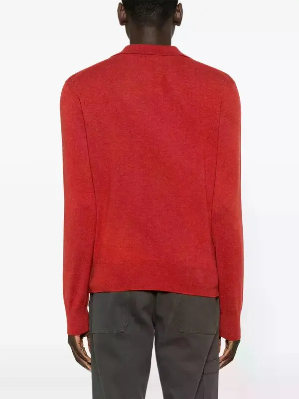 D4.0 Cashmere Knit Sweater - Red