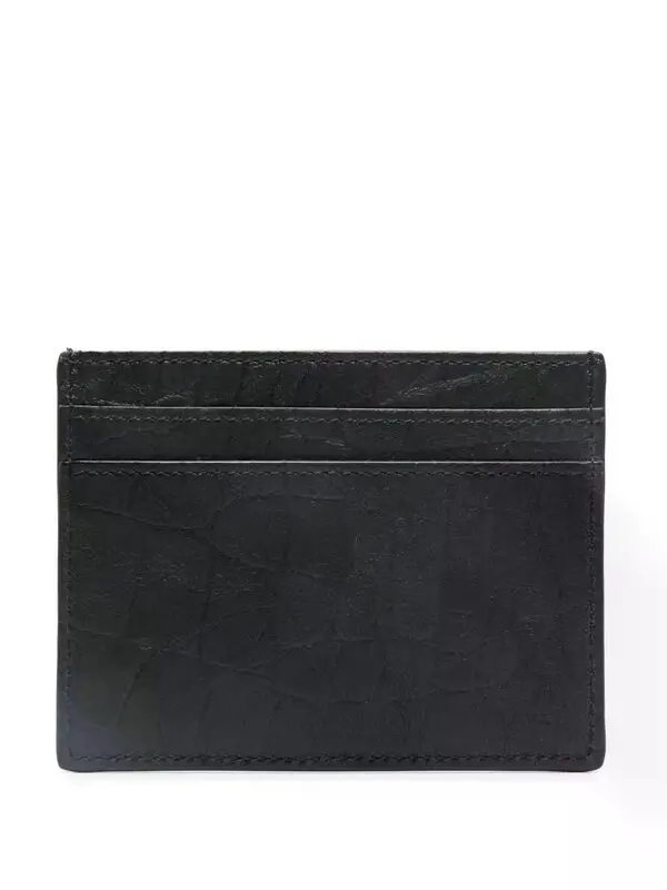 Saint Laurent Monogram Logo Plaque Cardholder