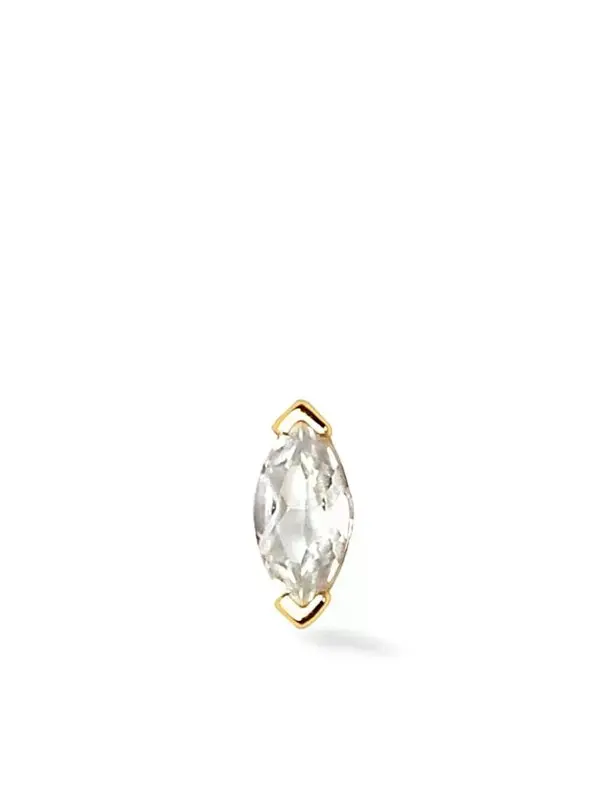 LARK & BERRY 14kt Yellow Veto Sapphire Single Earring - Gold