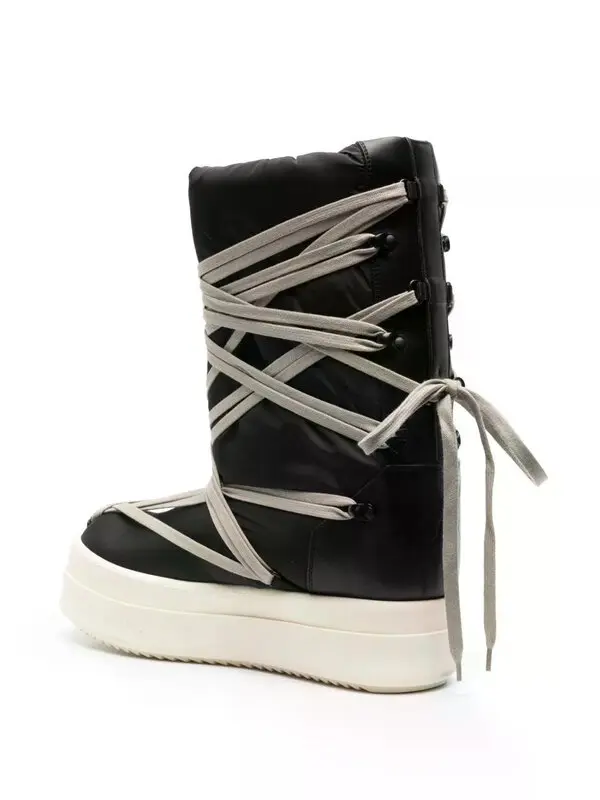 Rick Owens Moncler + Bigrocks Padded Boots