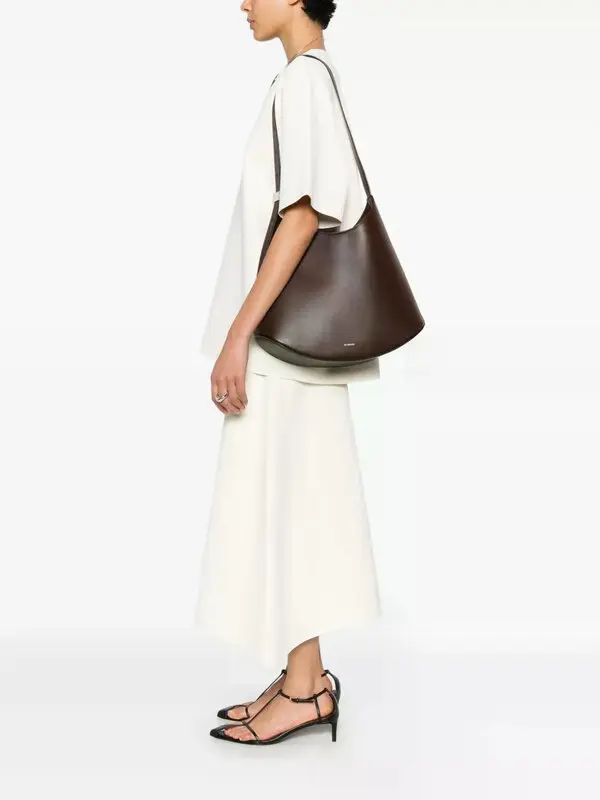 JIL SANDER Eldorado Shoulder Bag - Brown