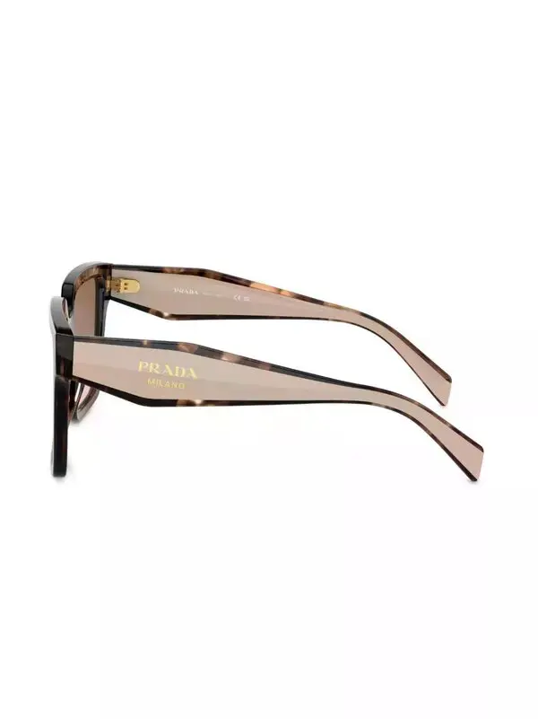 Prada Tortoiseshell-frame Gradient Sunglasses