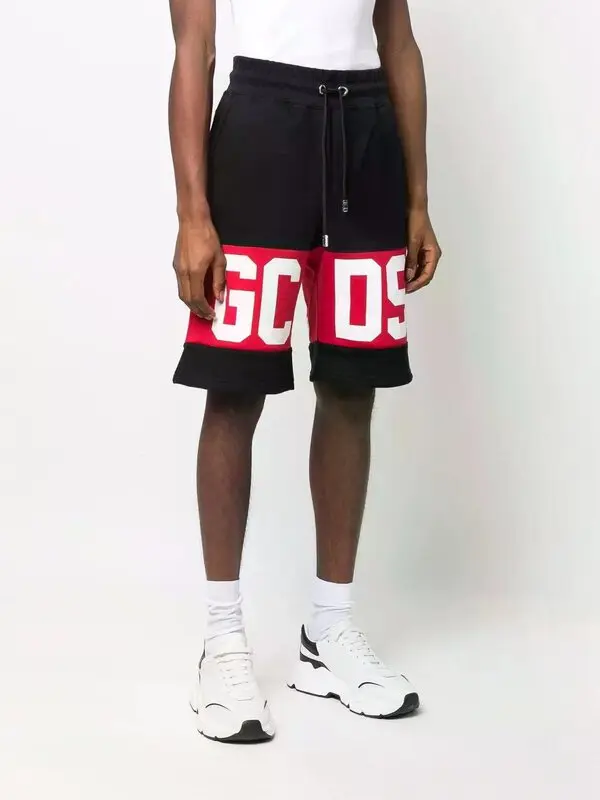 Gcds Logo Track Shorts - Black