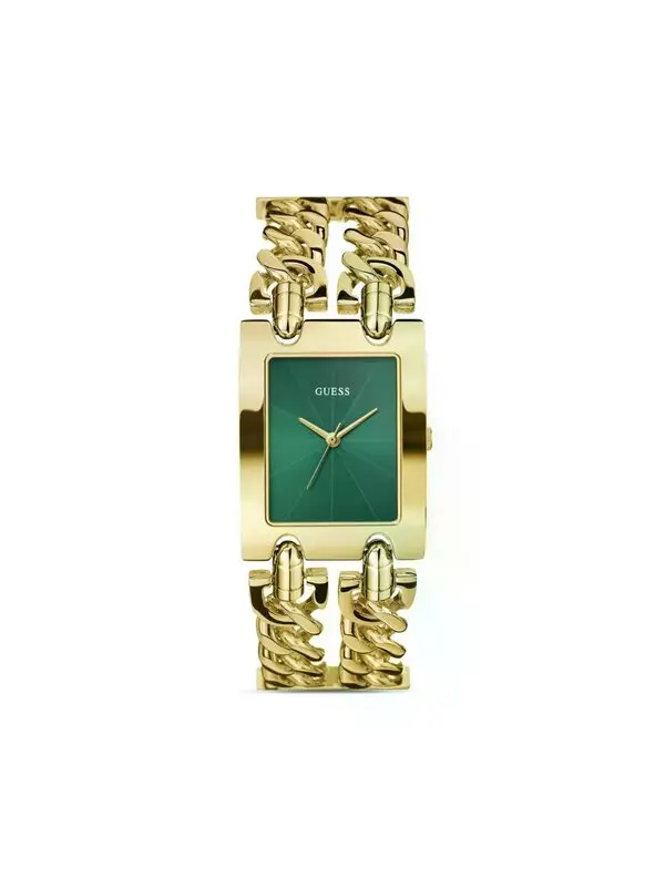 Guess Chain-strap 28mm Watch - Green