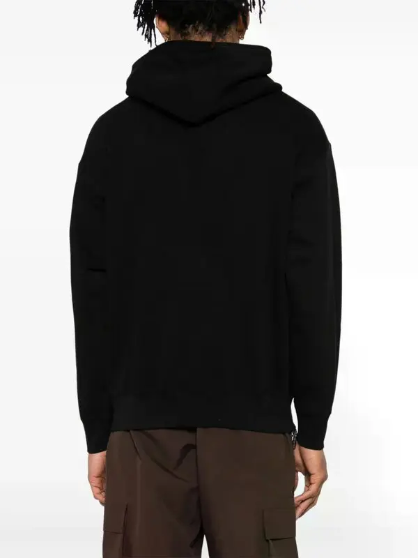 A BATHING APE Logo-plaque Hoodie
