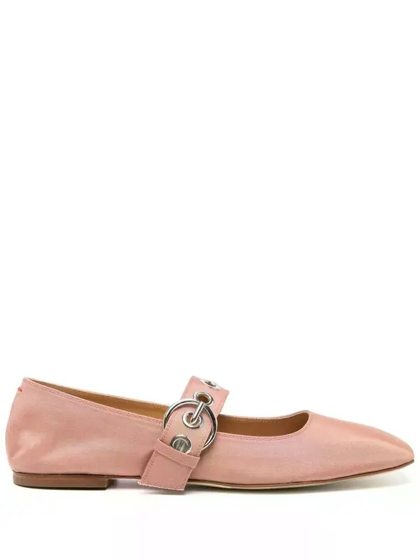 AeydĒ Uma Grosgrain Ballet Flats - Pink