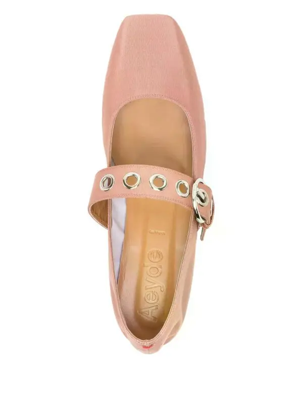 AeydĒ Uma Grosgrain Ballet Flats - Pink