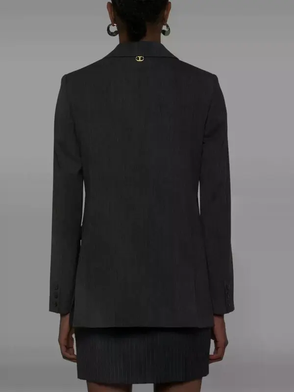 TWINSET Logo-plaque Blazer