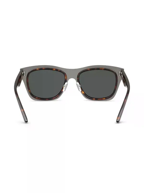 Versace Tortoiseshell-effect Sunglasses