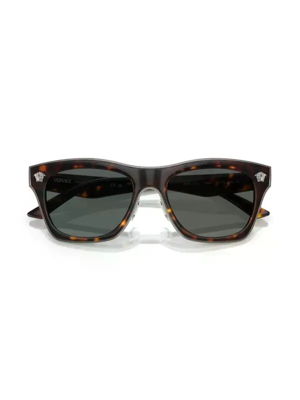Versace Tortoiseshell-effect Sunglasses