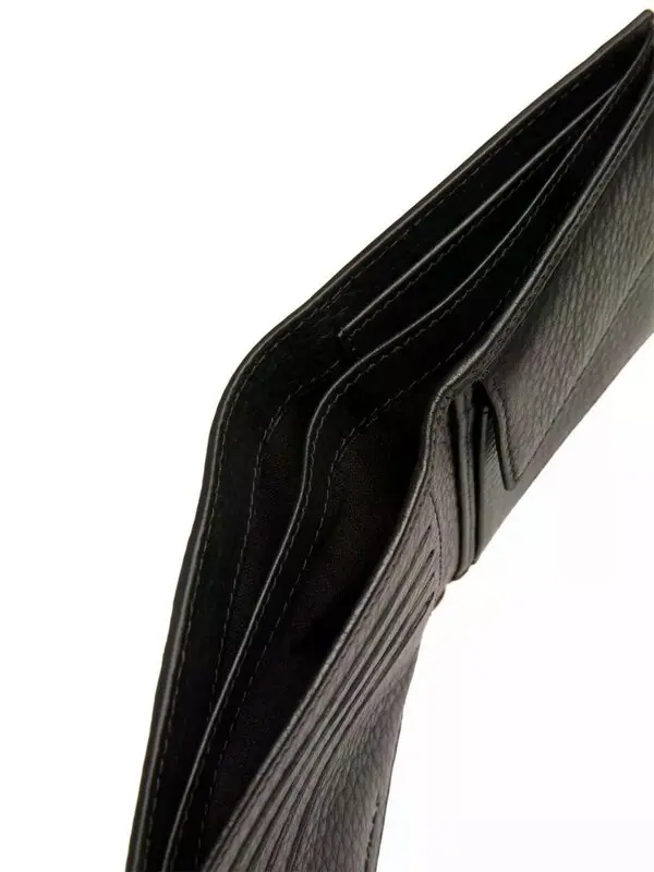 Bally Ribbon Leather Bifold Wallet