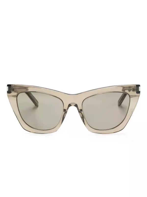 Saint Laurent Kate Cat-eye Sunglasses - Brown