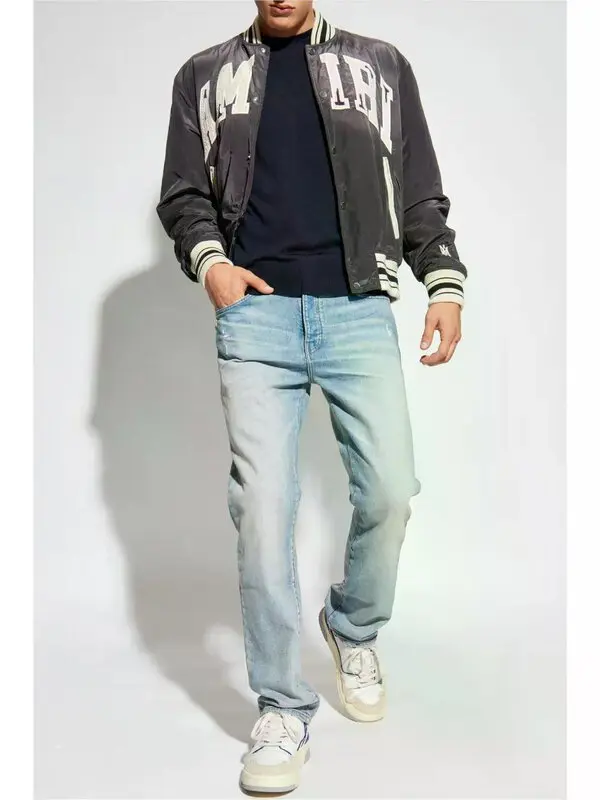 Amiri Logo-embroidered Bomber Jacket