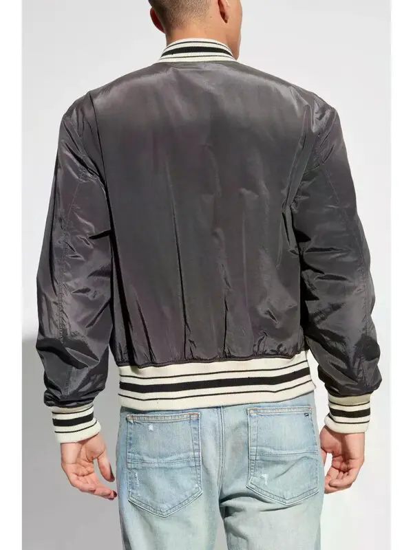 Amiri Logo-embroidered Bomber Jacket