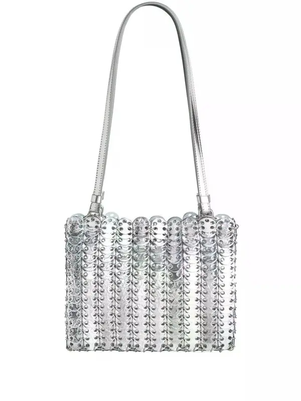Rabanne 1969 Flip Shoulder Bag - Grey