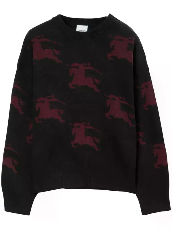 Burberry Equestrian Knight Jacquard Jumper