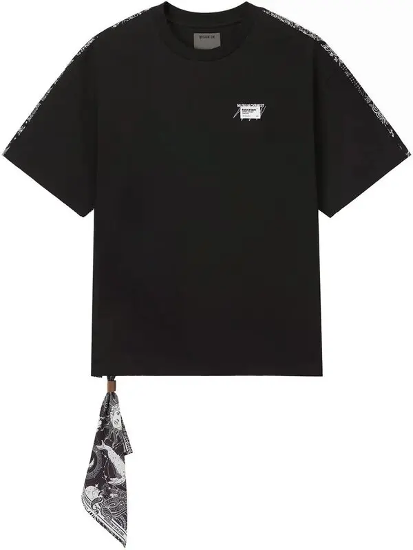 MUSIUM DIV. Cotton T-shirt - Black