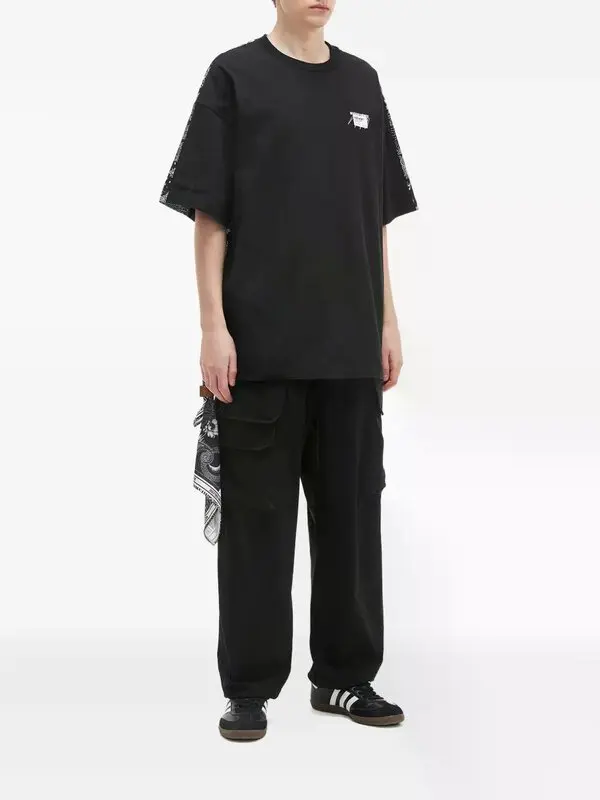 MUSIUM DIV. Cotton T-shirt - Black