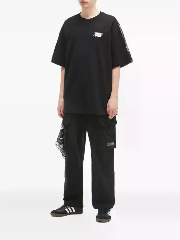 MUSIUM DIV. Cotton T-shirt - Black