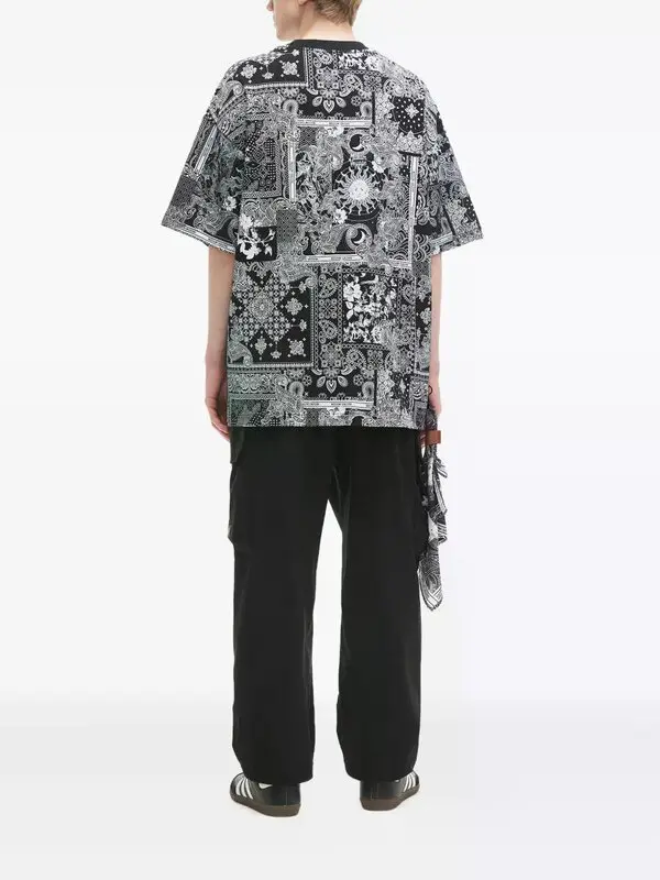 MUSIUM DIV. Cotton T-shirt - Black